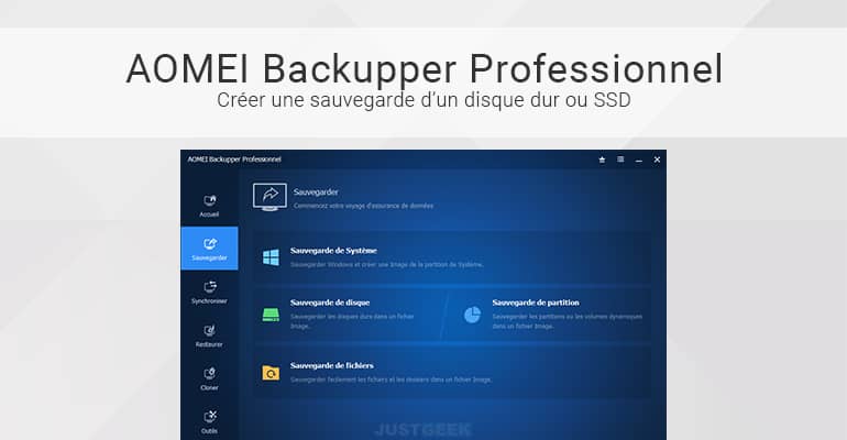 Sauvegarder et restaurer l'intégralité de son PC Sauvegarder et restaurer l'intégralité de son PC