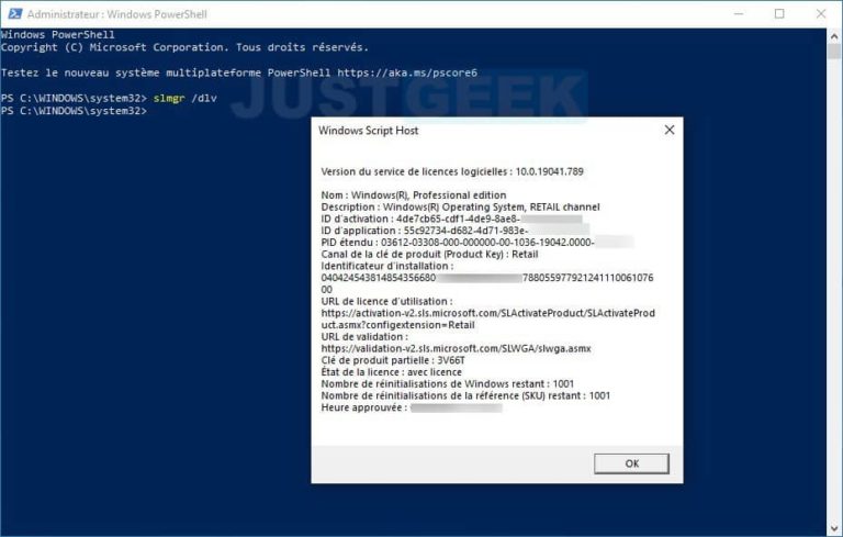 slmgr : une commande pour gérer votre licence Windows slmgr : une commande pour gérer votre licence Windows