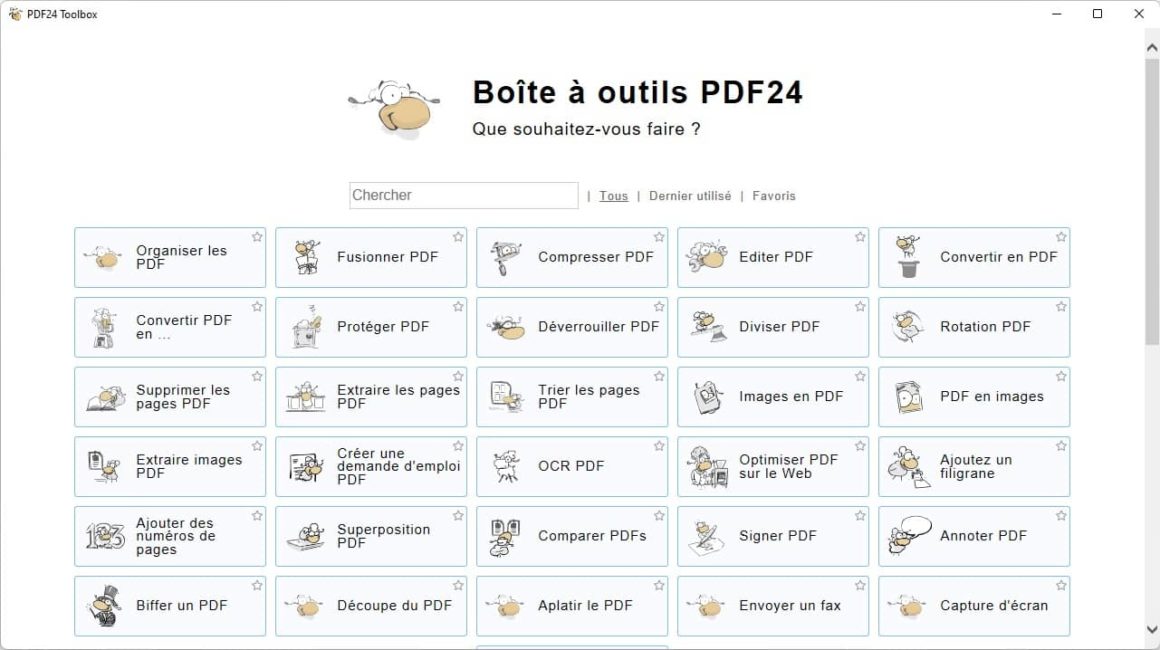 PDF24 : un logiciel gratuit pour éditer vos fichiers PDF PDF24 : un logiciel gratuit pour éditer vos fichiers PDF