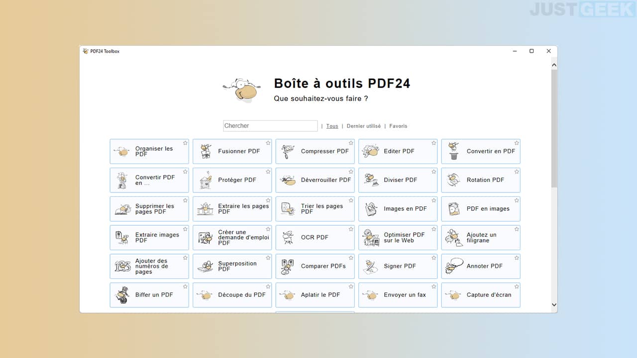 PDF24 : un logiciel gratuit pour éditer vos fichiers PDF PDF24 : un logiciel gratuit pour éditer vos fichiers PDF