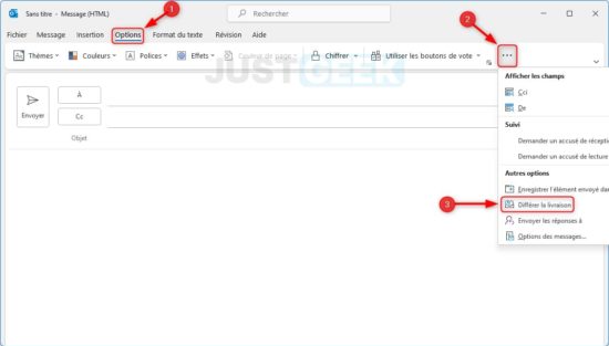 Comment Planifier Lenvoi Dun E Mail Sur Outlook