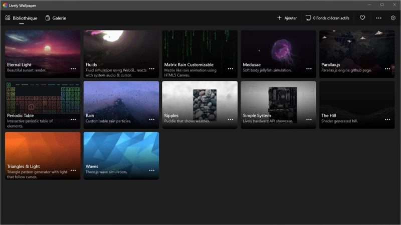 3 meilleurs logiciels pour mettre un fond d'écran animé sur PC 3 meilleurs logiciels pour mettre un fond d'écran animé sur PC